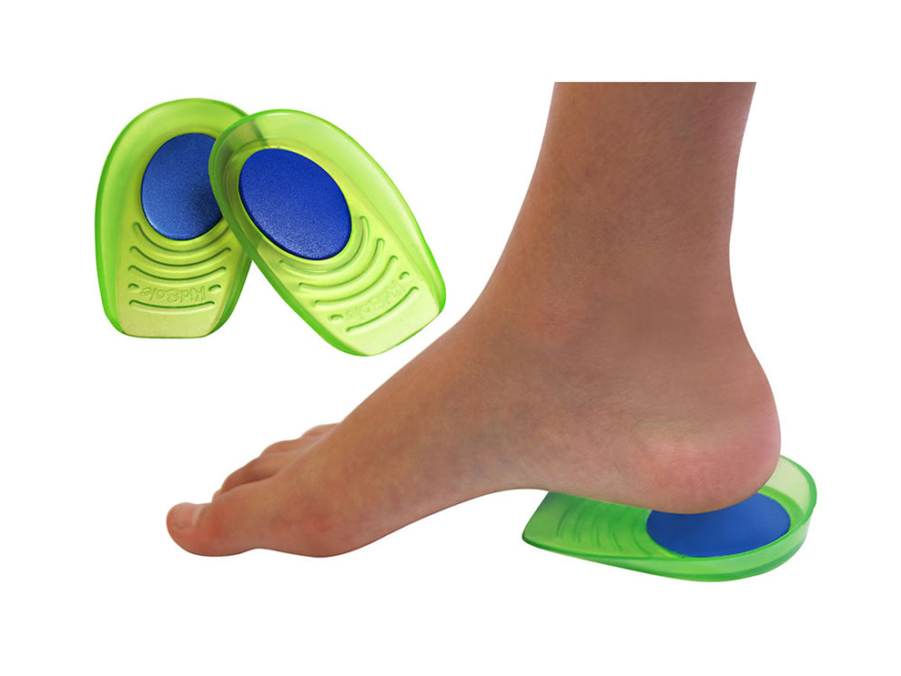 Gel + Memory Foam Shock Absorbing Heel Cups